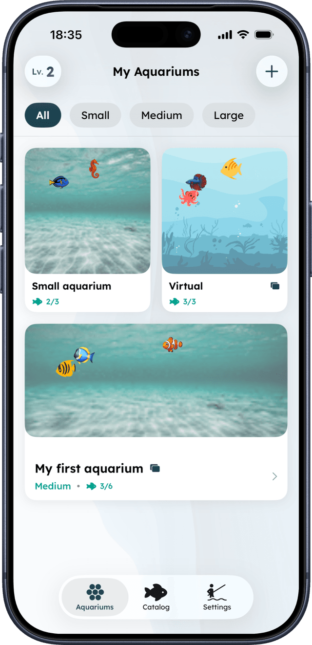 Aquarium Widgets - Animated Fish for your Home Screen